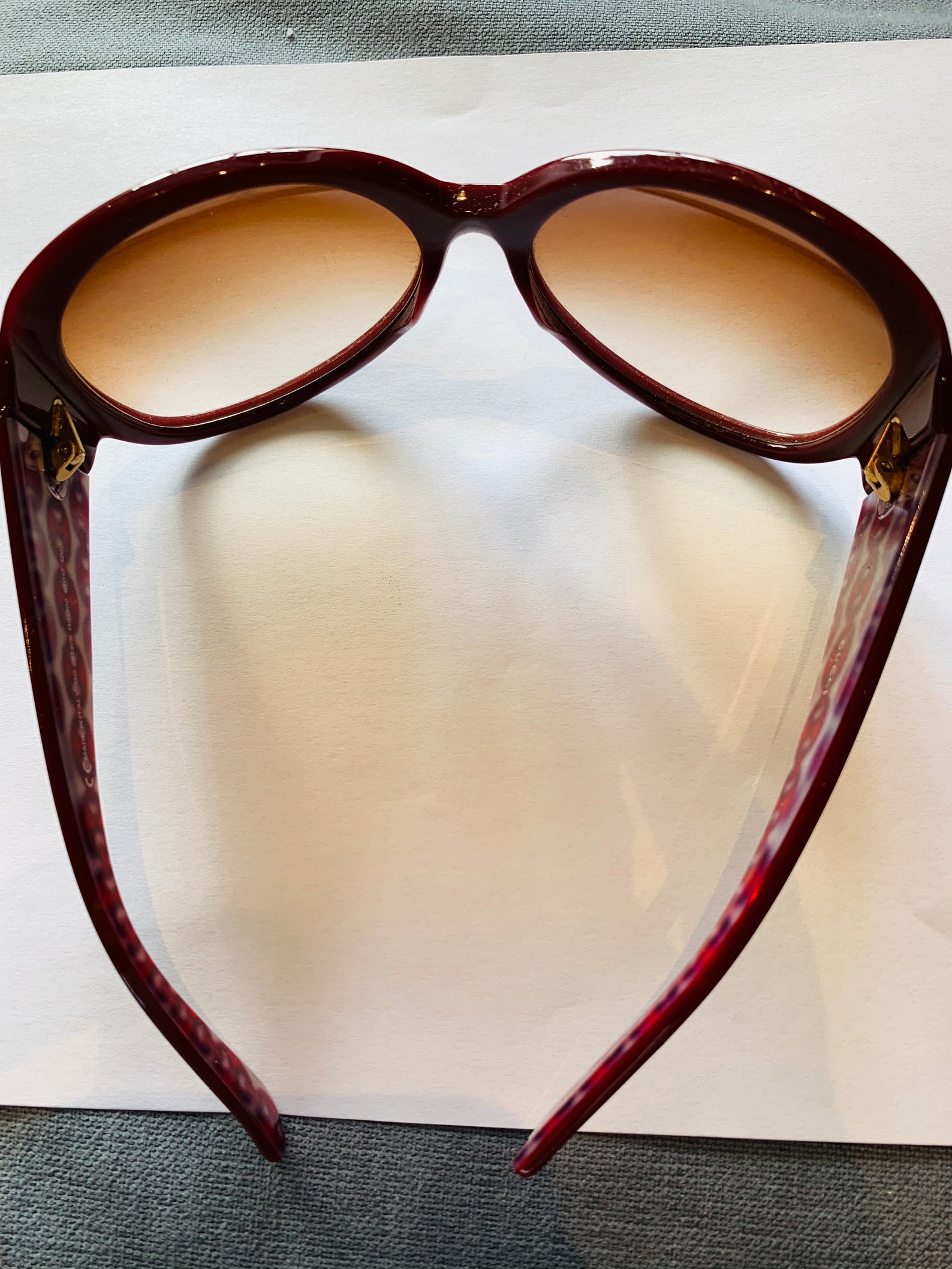 Vintage Gucci 70s sunglasses in original case | Etsy