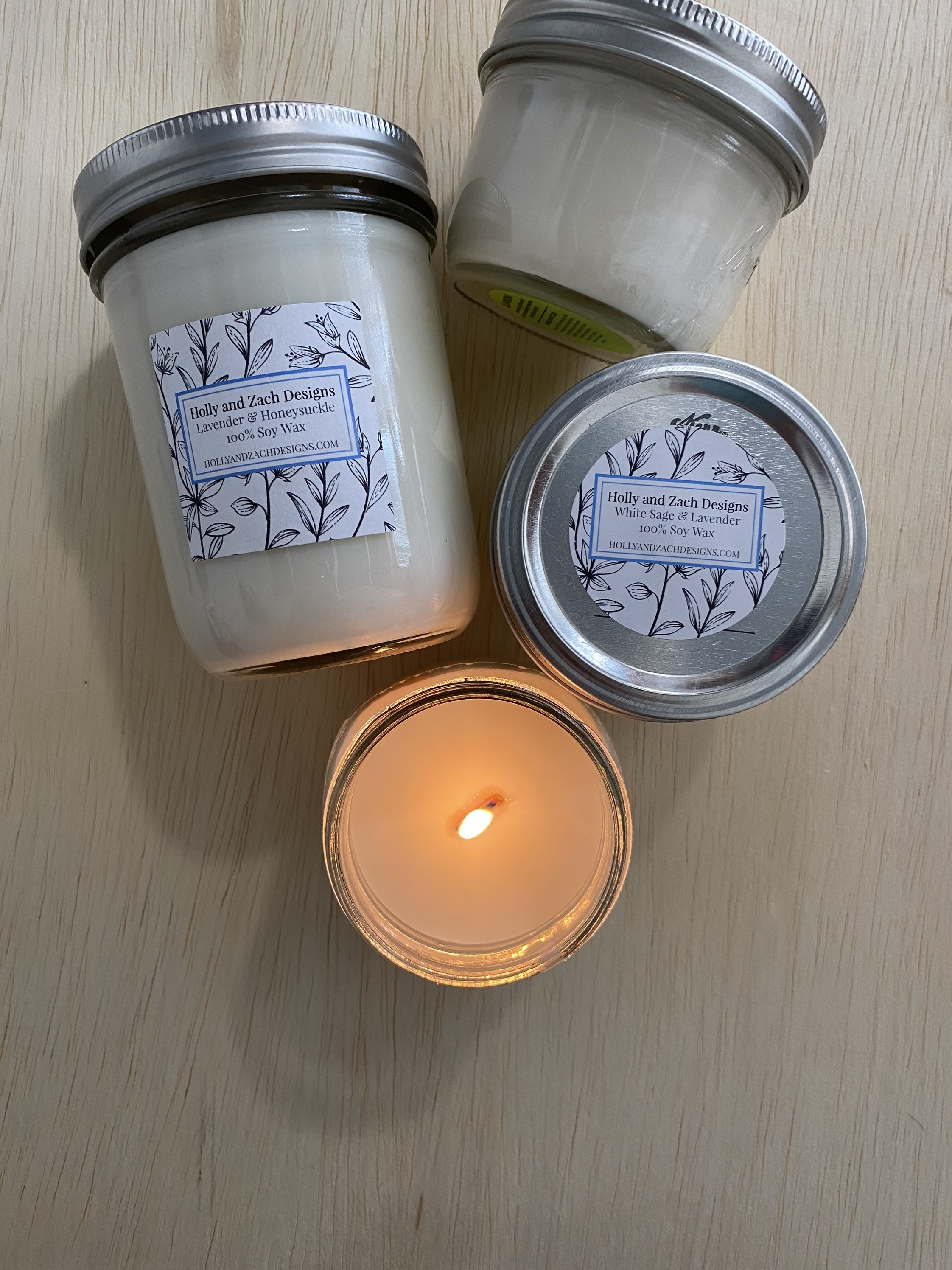 Hand Poured Soy Candles, Soy Wax Candles, Soy Candles Handmade, 100 ...