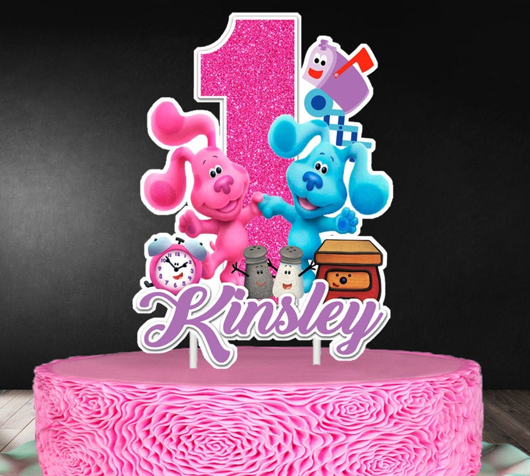 Inspired by Cartoon Cake Topper, Personalized Cake Topper, Custom Cake ...