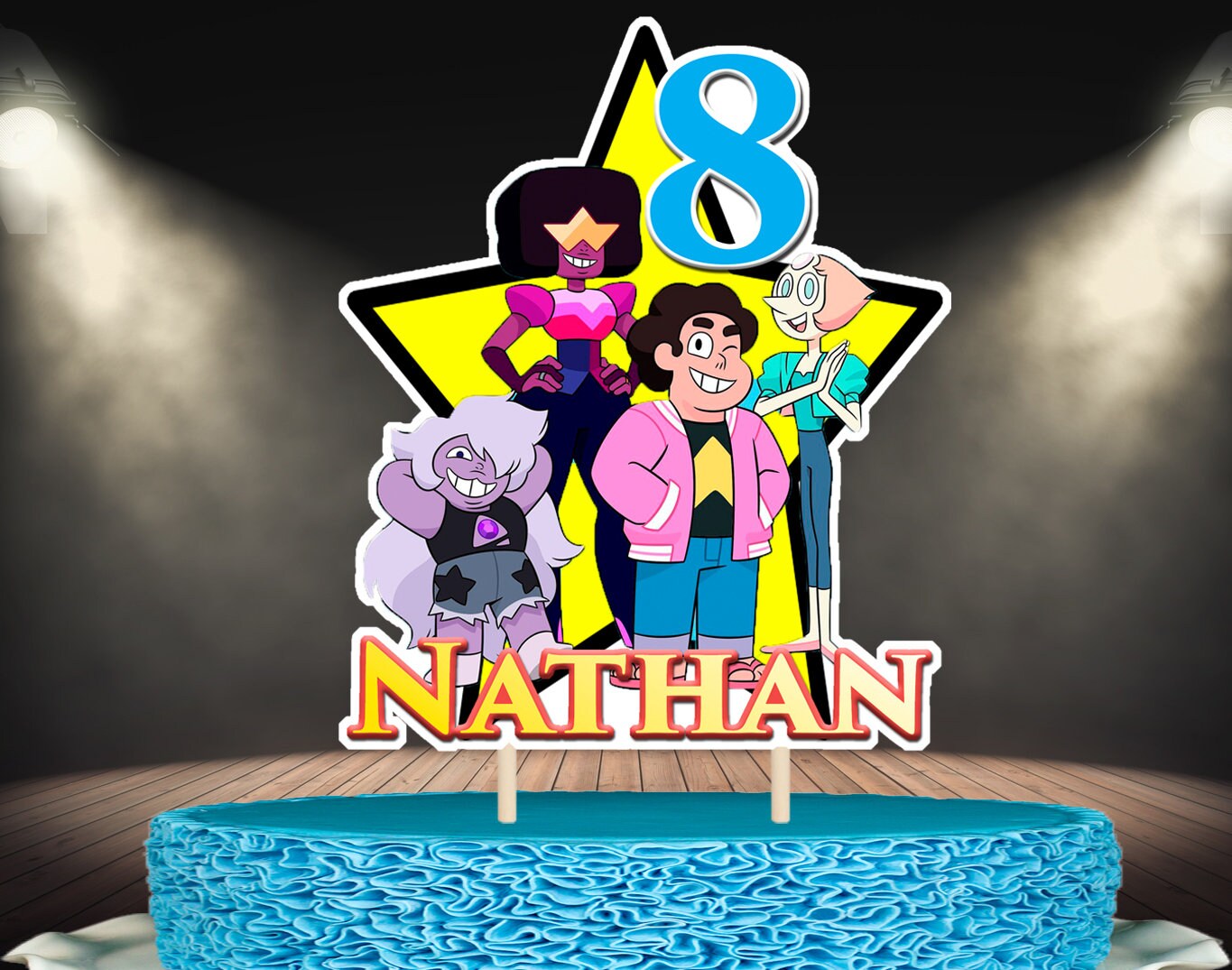 Cartoon Character Birthday Cake