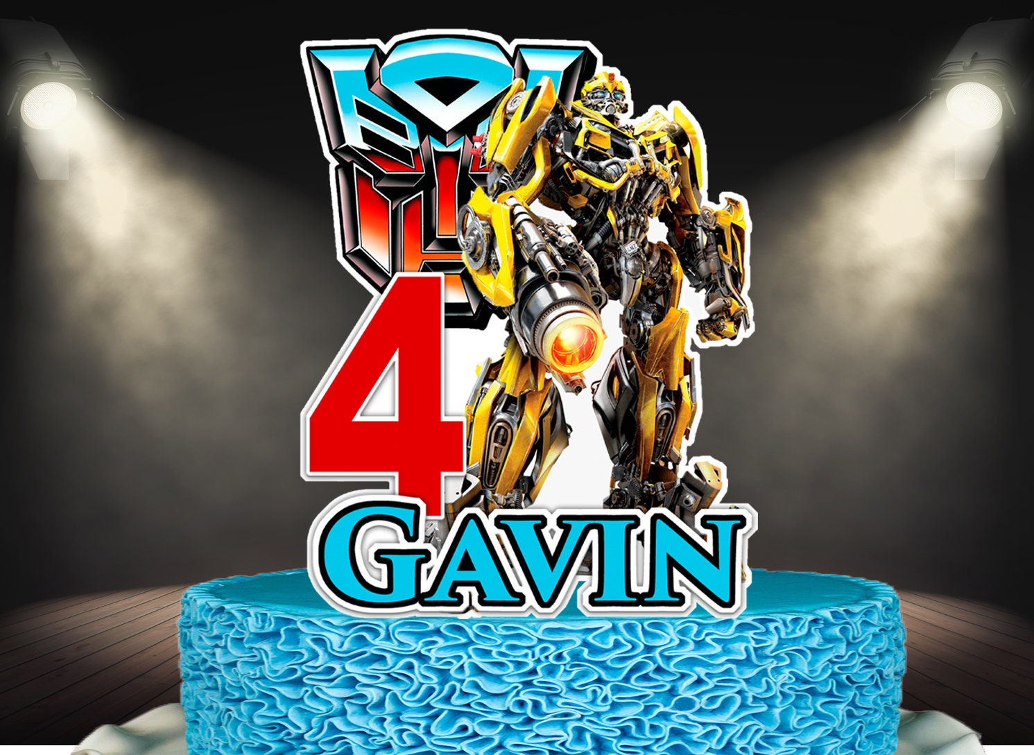 Bumble Bee Cake Topper Personalized Cake Topper Custom Cake - Etsy