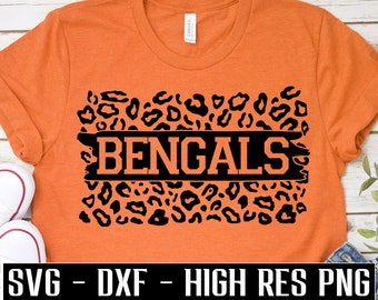 Da Bears SVG, Leopard Print Svg Retro Bears Football Shirt Svg Dxf Diy ...