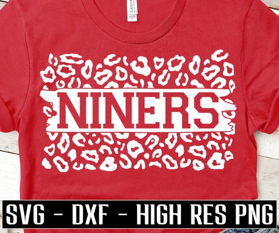 Niners SVG Leopard Print Svg Retro Niners Football Shirt Svg - Etsy