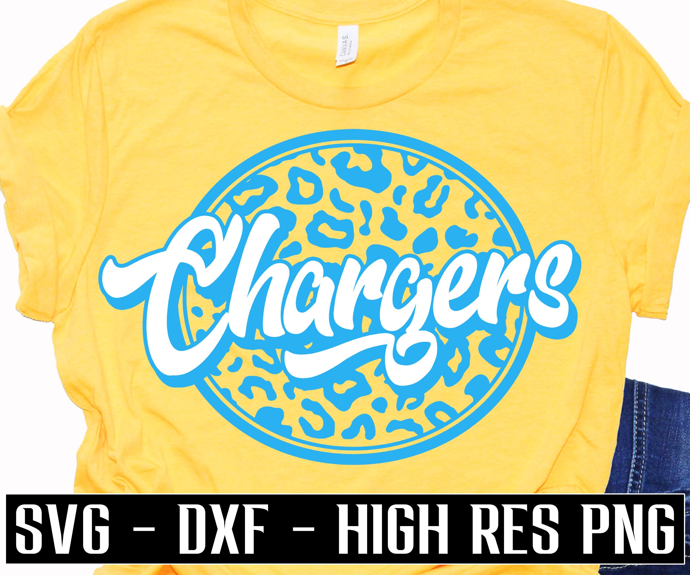 Chargers SVG Leopard Print Circle Svg Boho Retro Chargers - Etsy