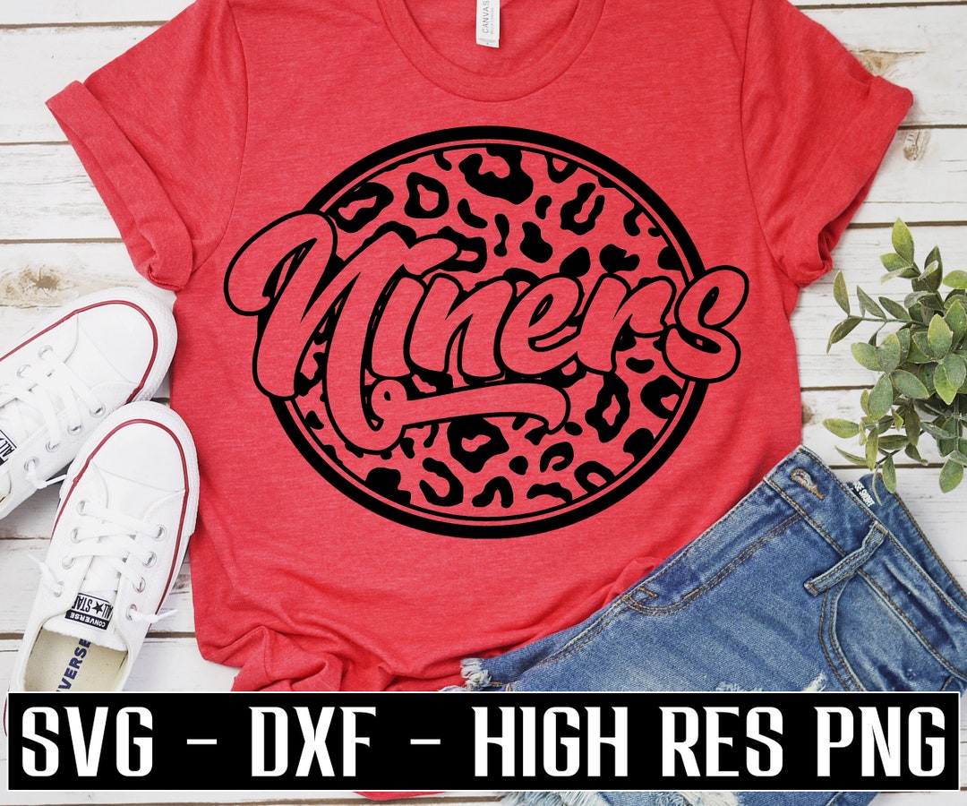 Niners SVG, Leopard Print Svg Retro San Francisco Football Shirt Svg ...