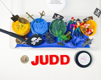 Play Dough Kit, Pirate Play Dough Kit, Pirate Play Kit, Sensory Kit ...