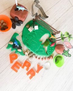 Kit de pâte à modeler sensorielle DINOSAURE Pâte à modeler non toxique ...