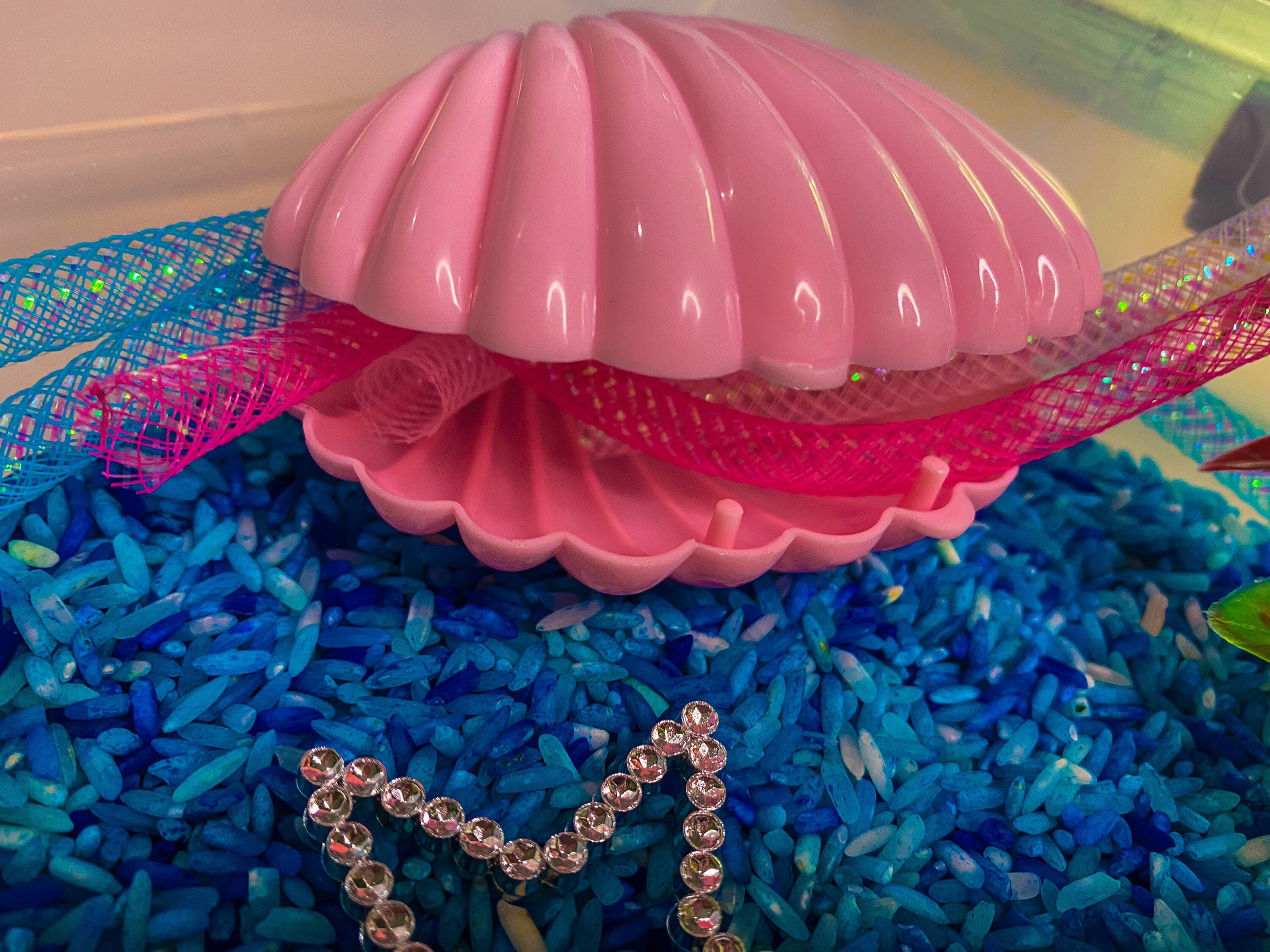 MERMAID Sensory Play Rice Kit, Rice Bin, Ariel, Under the Sea, Magical ...