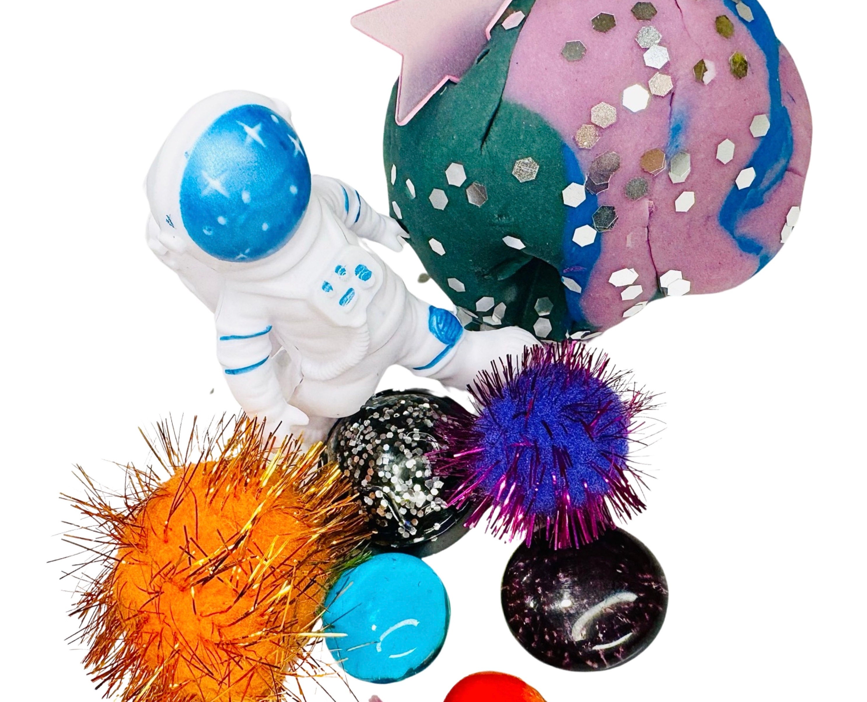 Astronaut Outer Space Dough Jar: Personalized Birthday Party Favors - Etsy