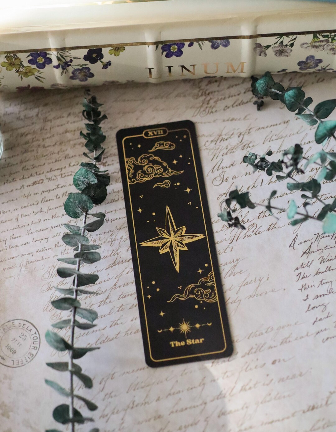 The Star Tarot Inspired Bookmark | Tarot Card Bookmark | Tarot Card - Etsy