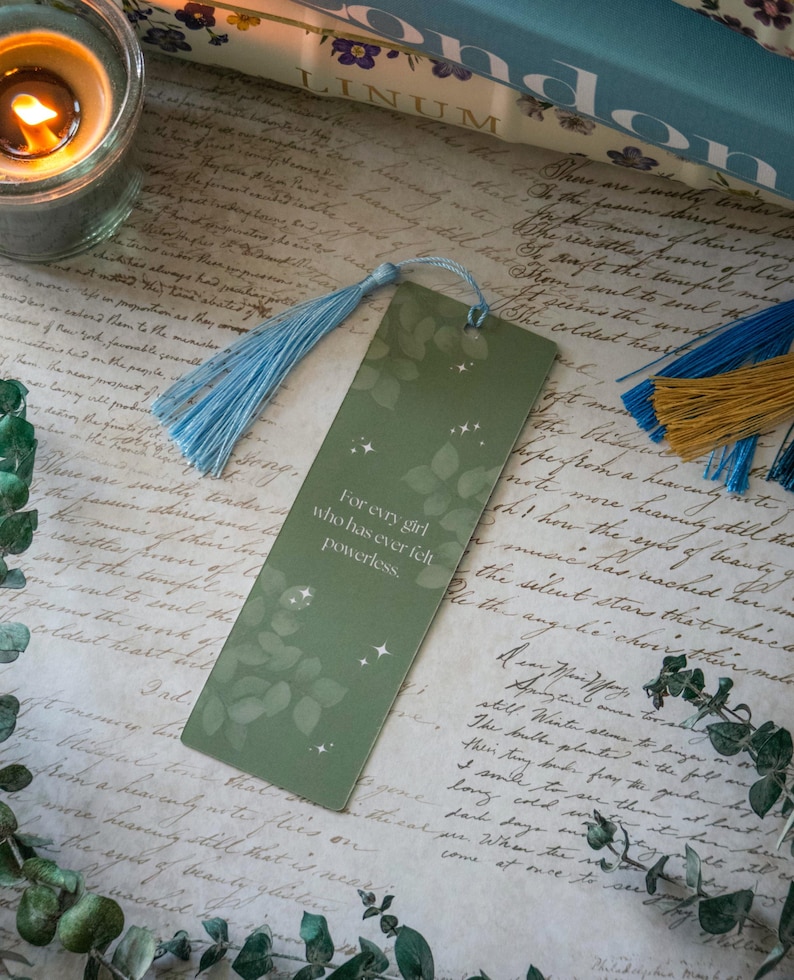 The Powerless Series Inspired Bookmark | Powerless Bookmark | Reckless ...