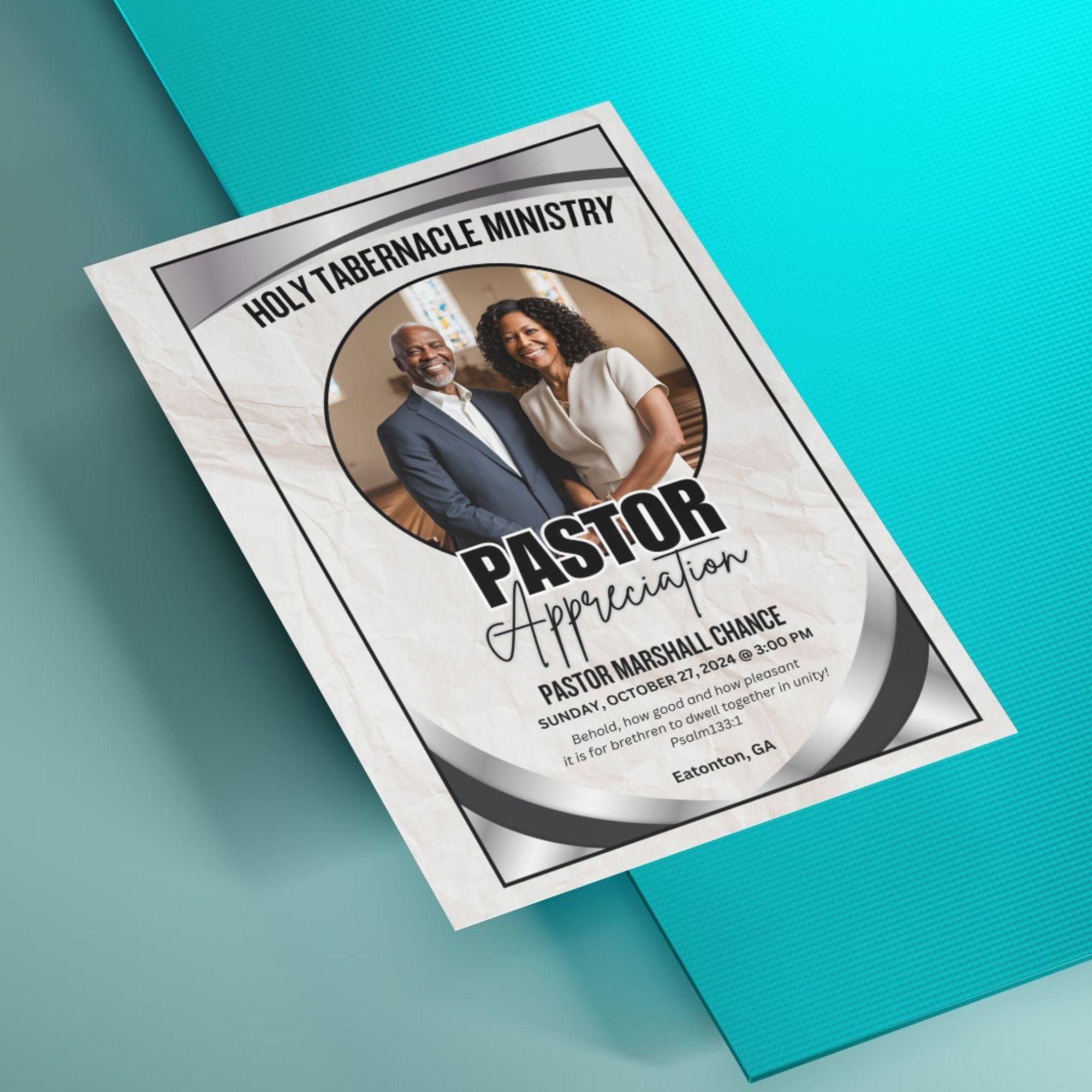 Pastoral Anniversary Program Template, Pastor's Anniversary, Instant ...