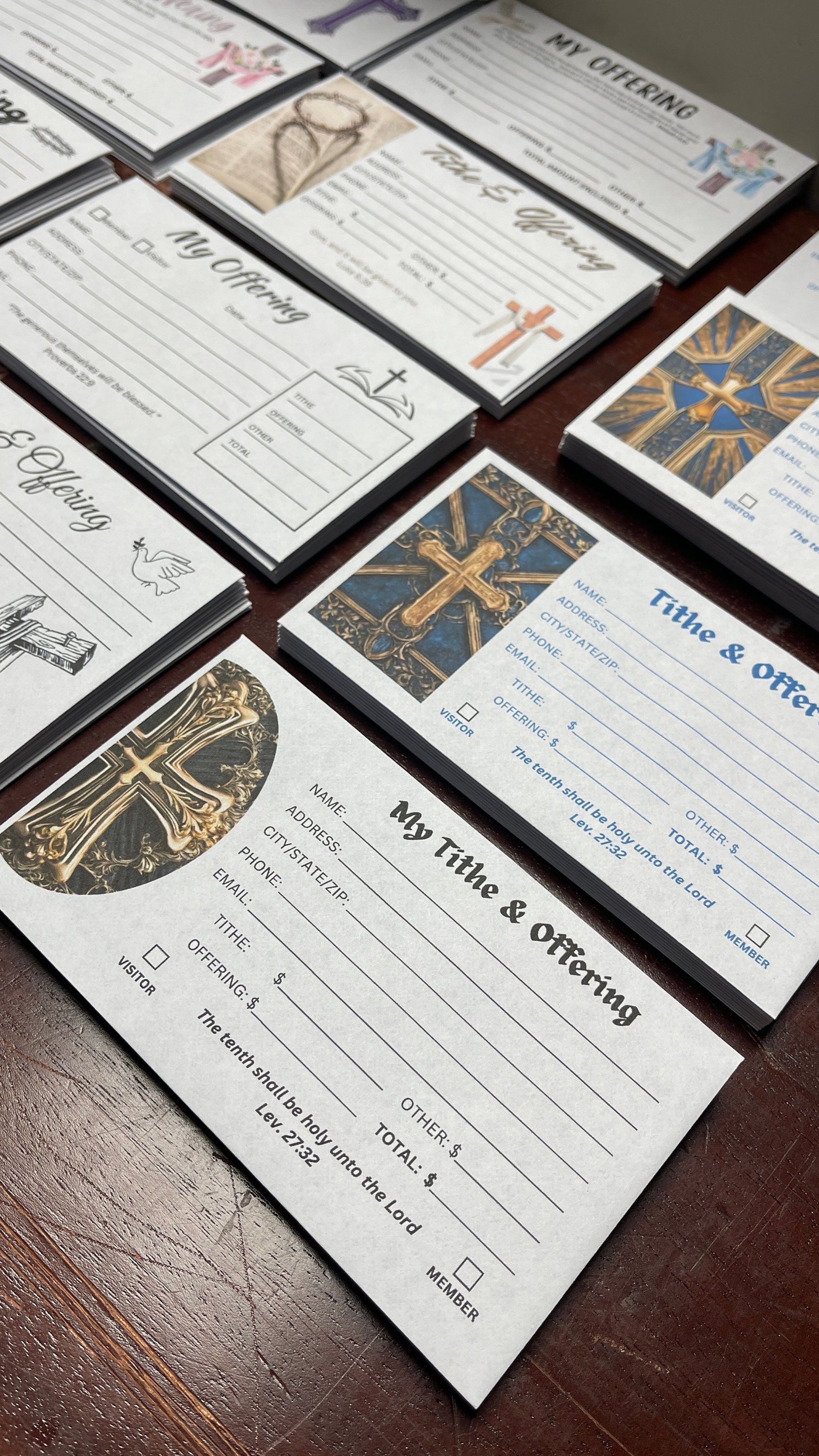 Church Envelopes 100 Tithe & Offering Envelopes - Etsy