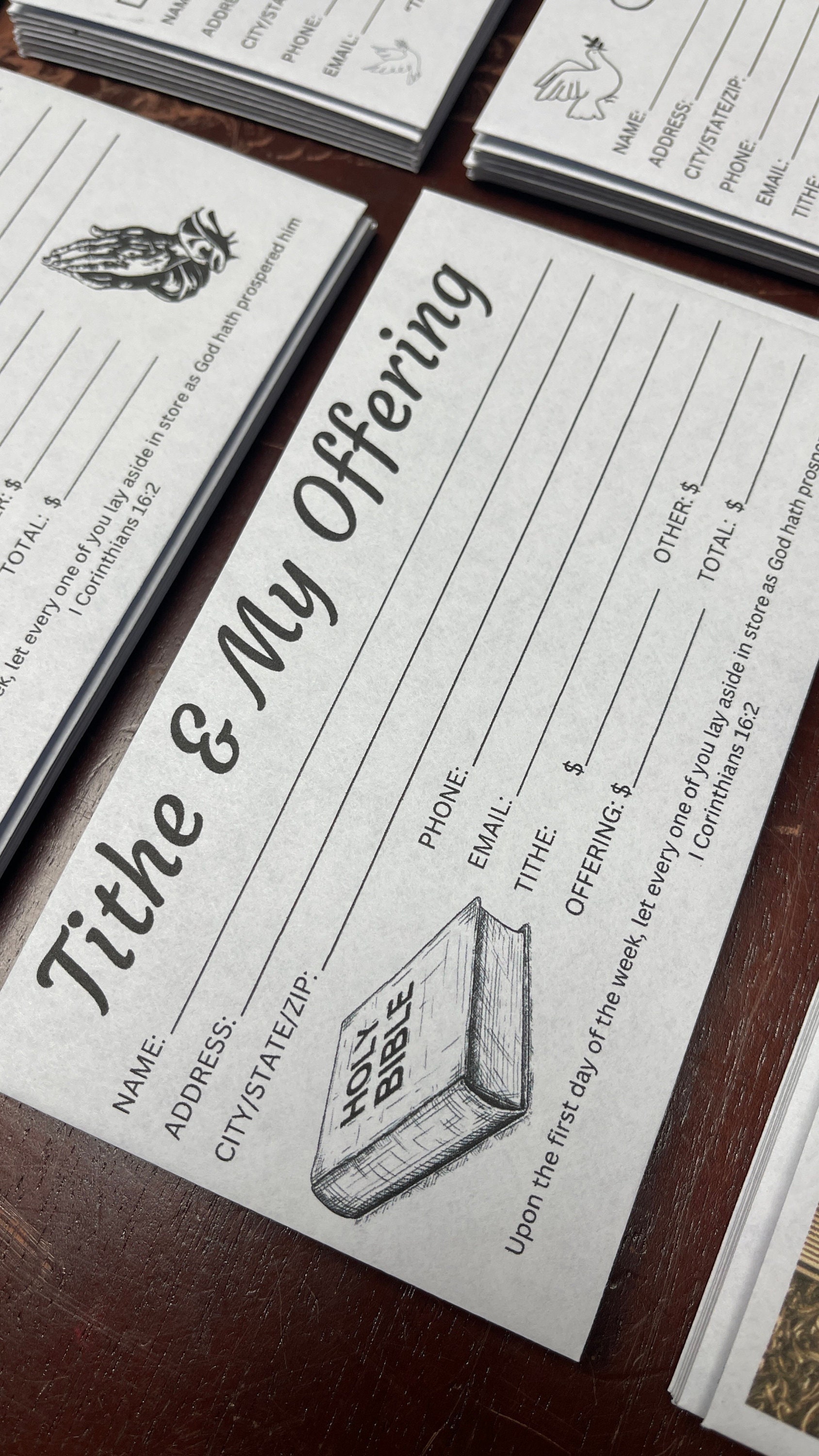 Tithe & Offering Envelopes - 100 Church Envelopes - Etsy