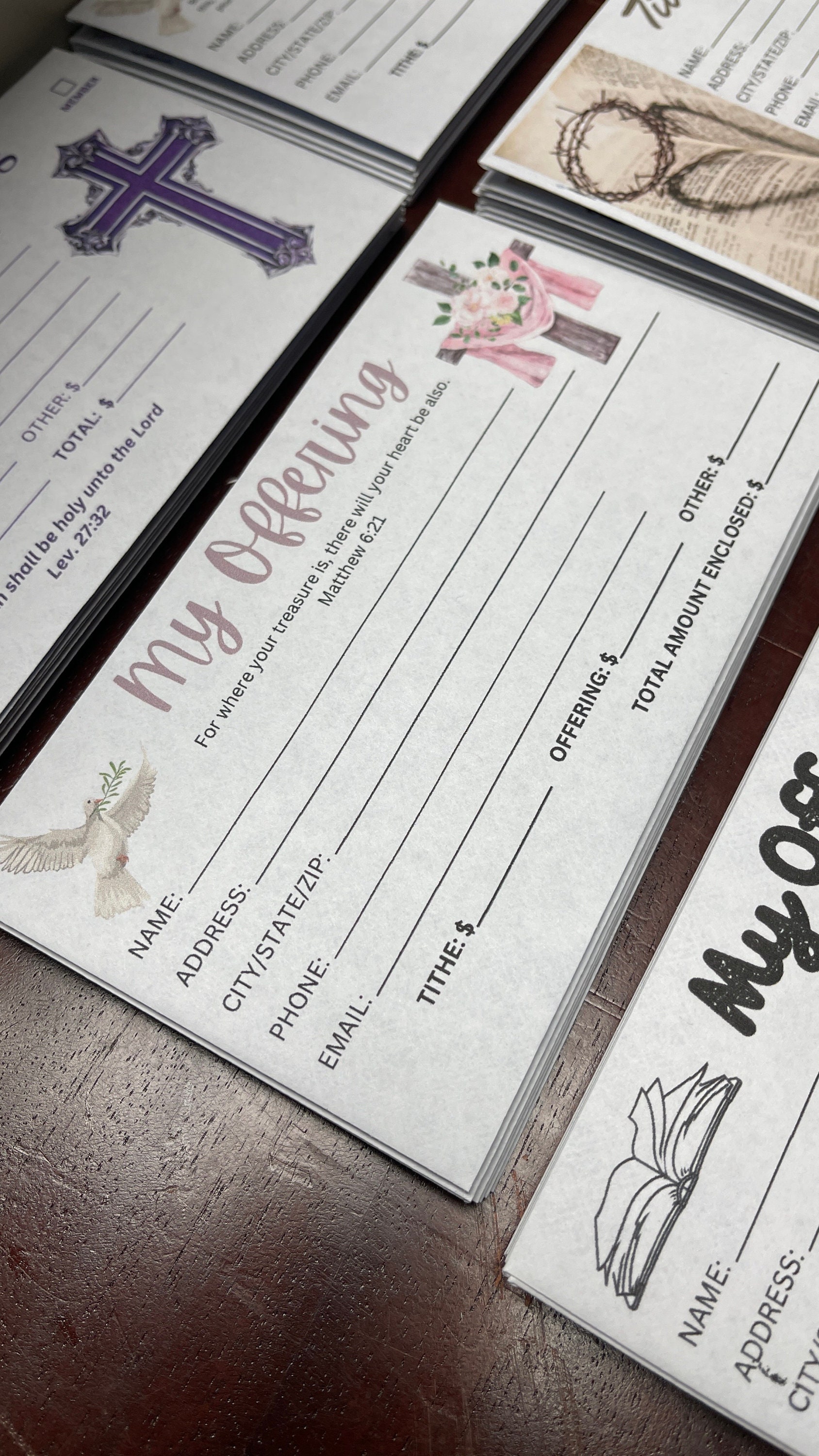 Church Envelopes 100 Tithe & Offering Envelopes Tithing - Etsy