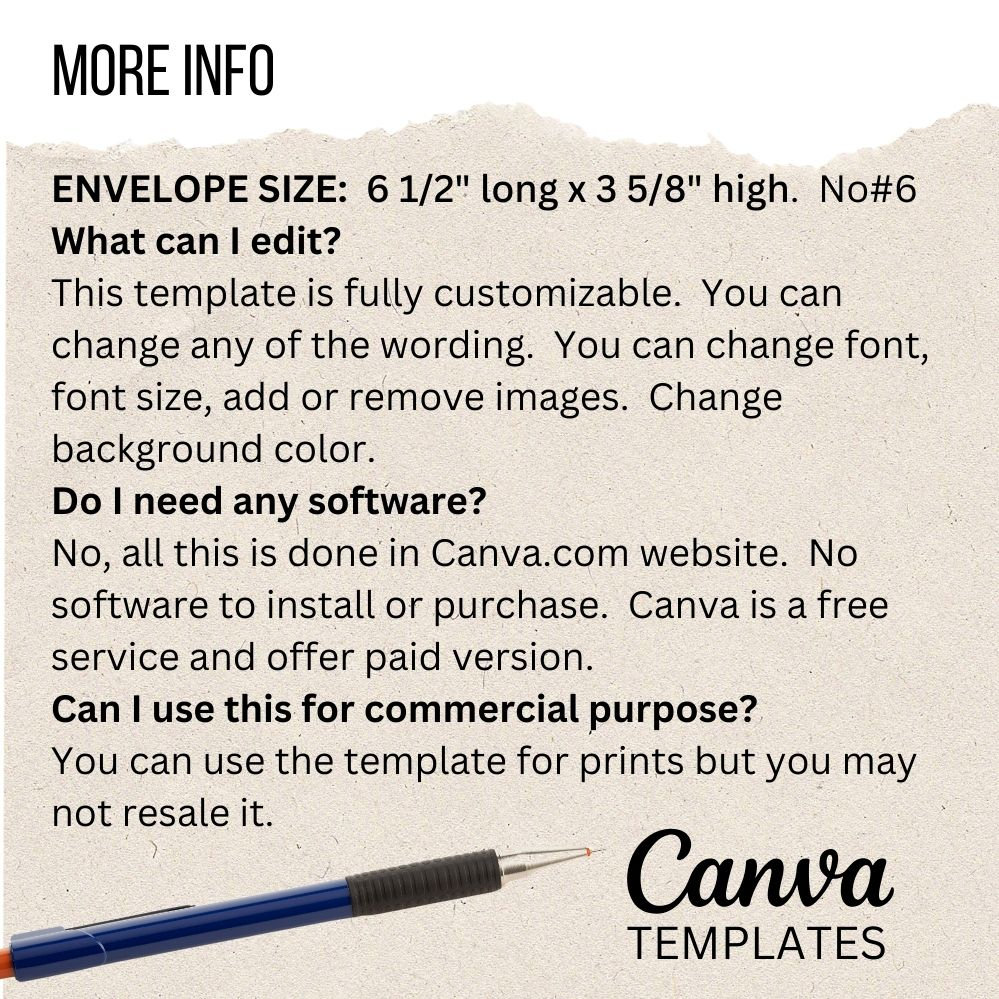 Tithe Envelopes Templates, Editable Printable Customizable, DIY ...