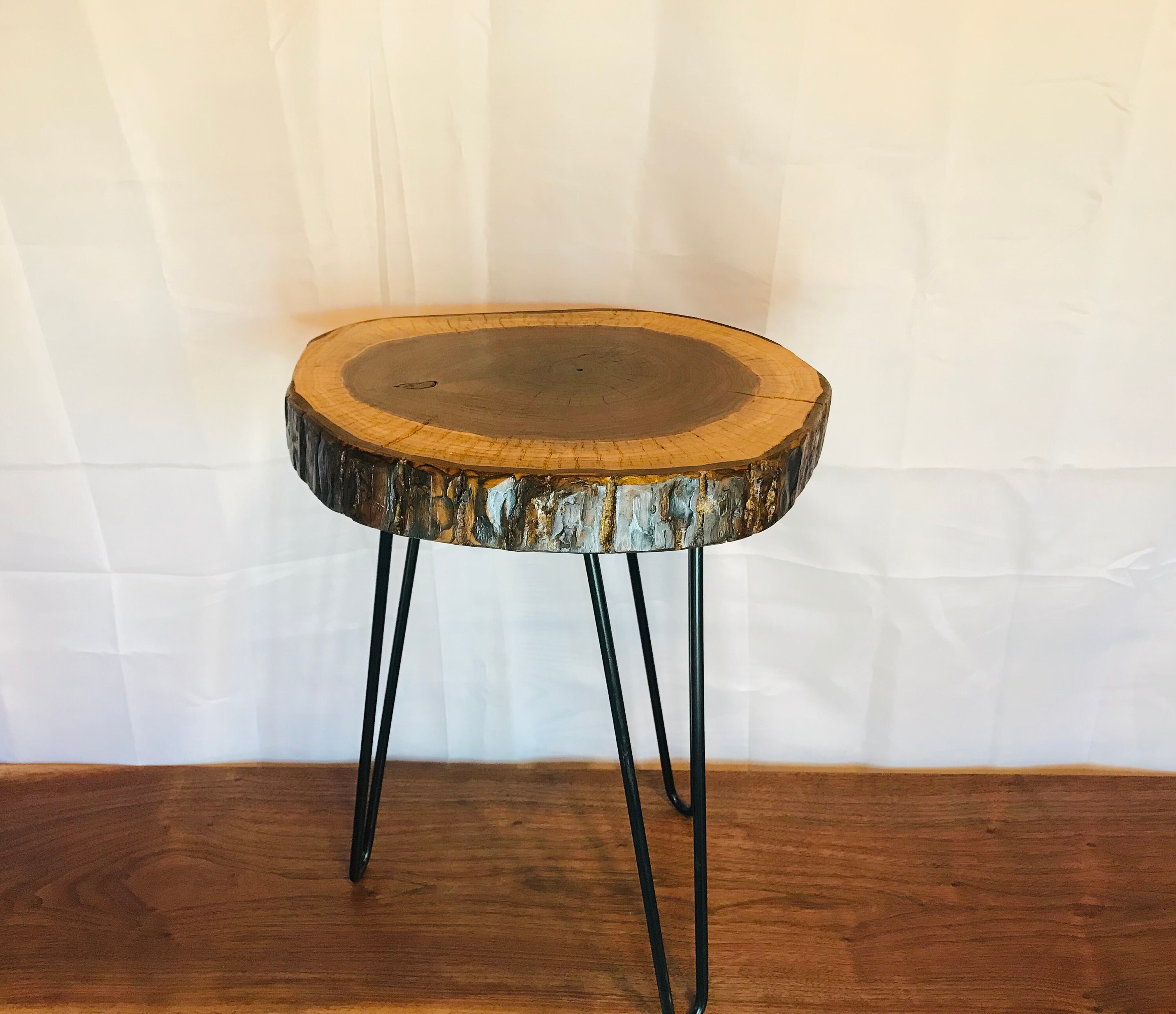 Walnut Circle Table - Etsy