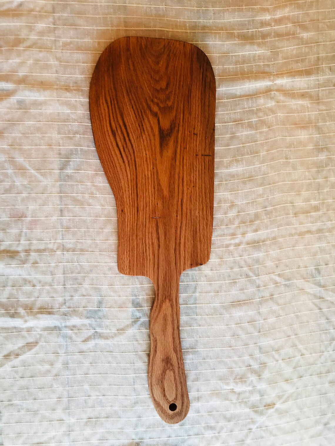 Red Oak Cutting Board With Handle - Etsy