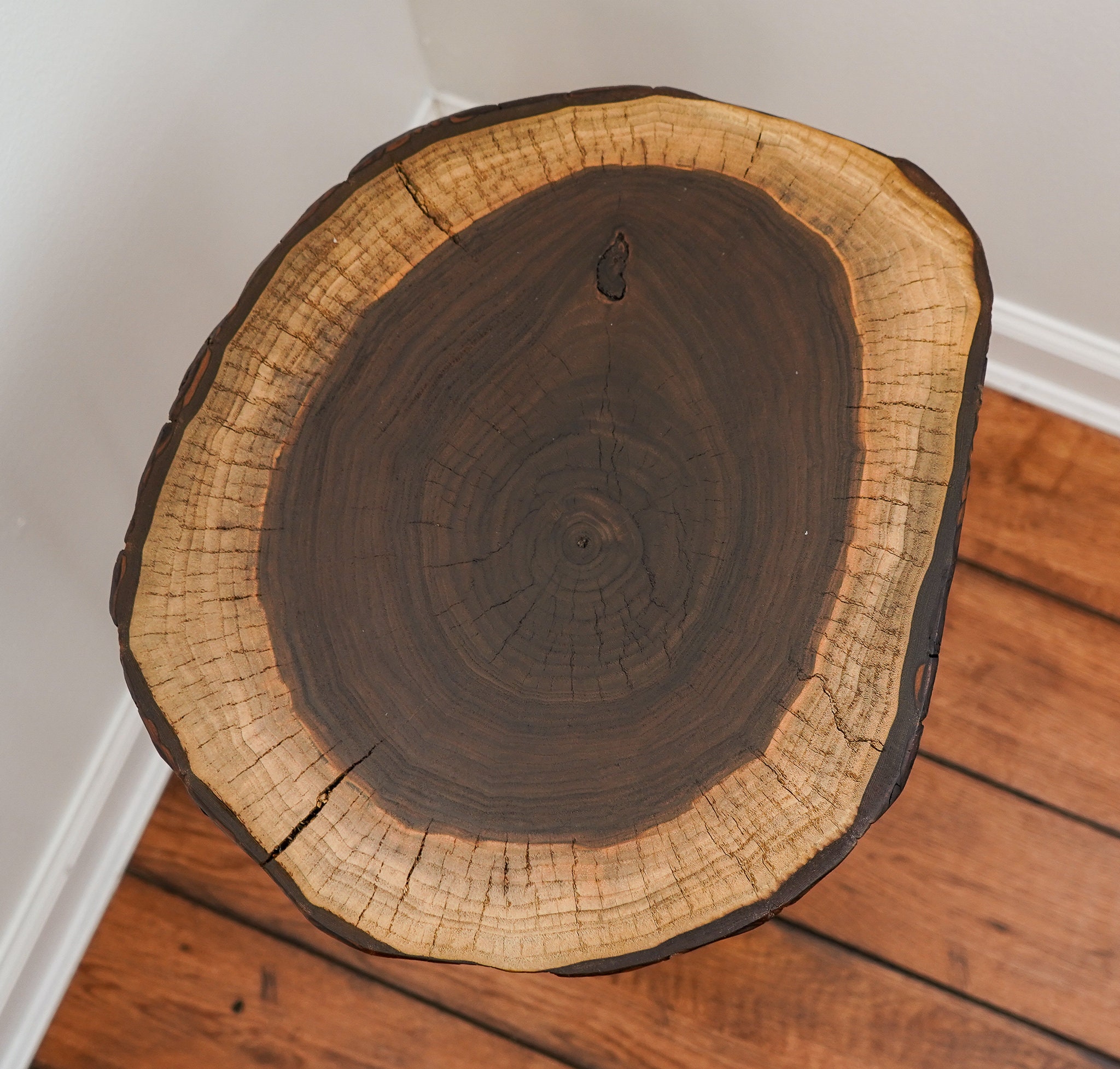 Walnut Circle Table - Etsy