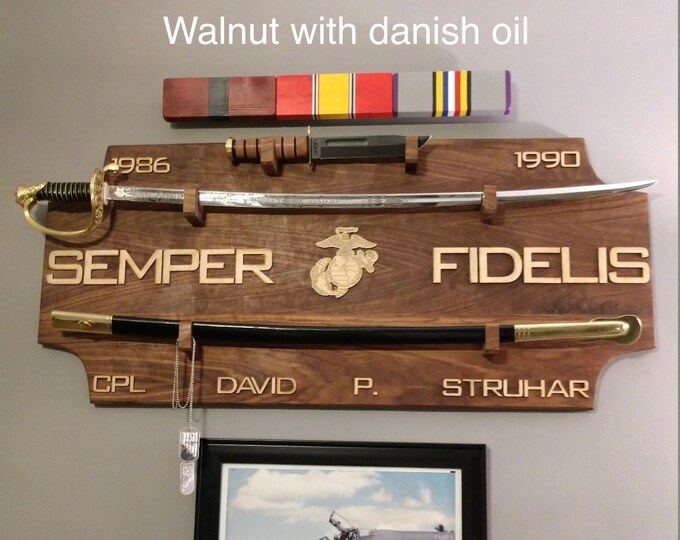 Military Sword Display - Etsy