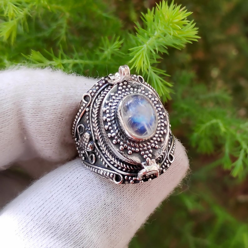 Poison Ring Vintage Poison Ring Openable Ring Silver Box - Etsy