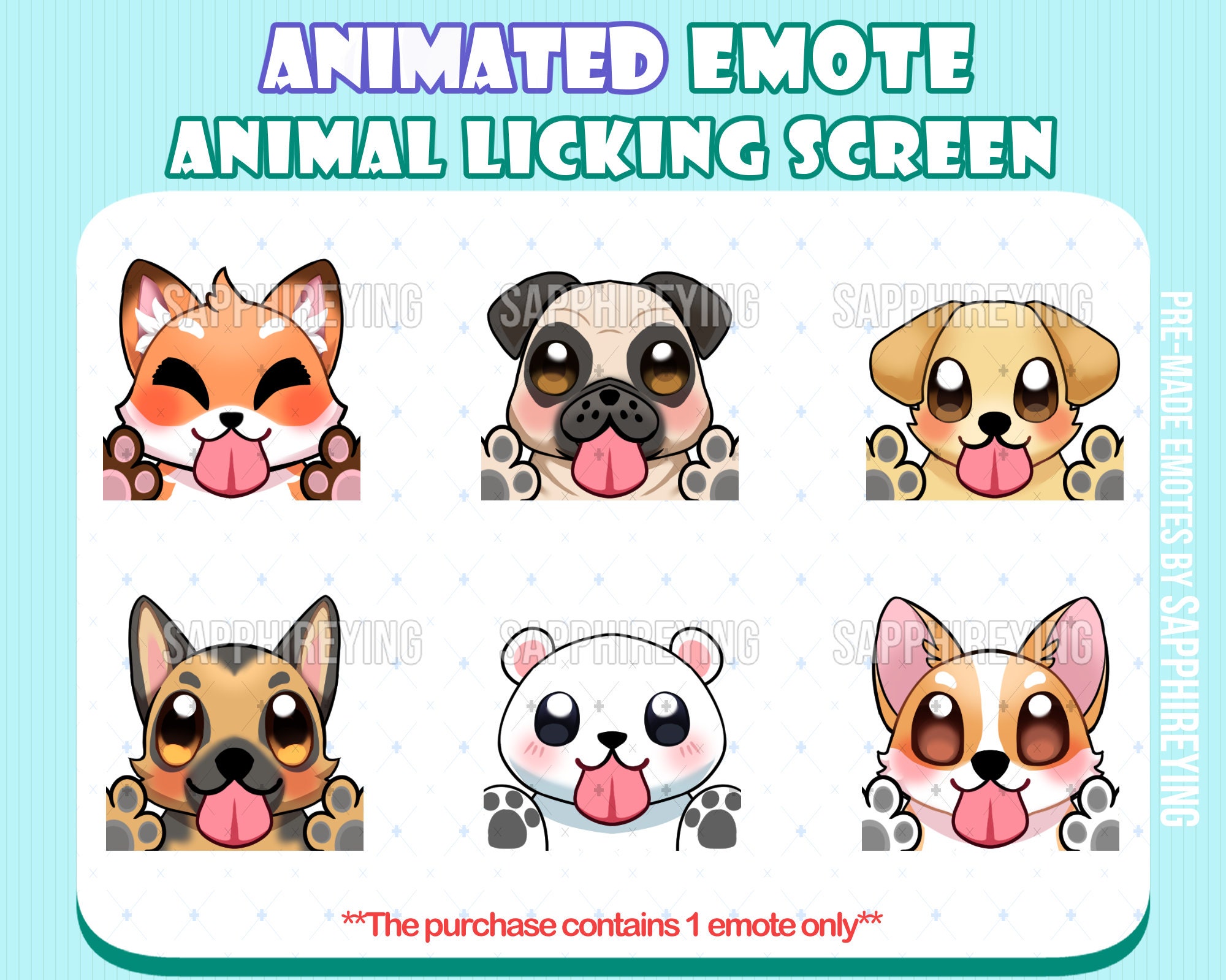 Ready to Use Animated Discord Emote/ Twitch Alert Corgi / Fox / Polar ...