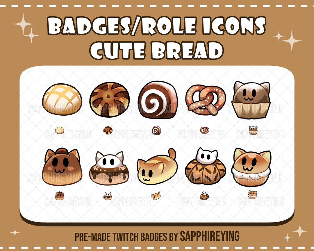 Ready to Use Pre-made Twitch Badges/ Bit Badges / Discord Role Icons ...
