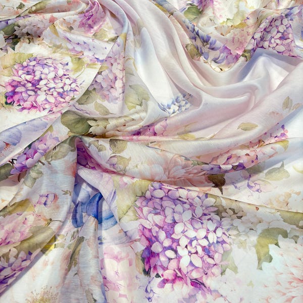 Silk Fabric Flower - Etsy