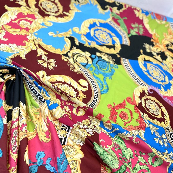 Chain Print Fabric - Etsy