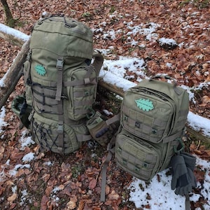 BUSHCRAFT MOLLE Patches SET Camouflage - Etsy