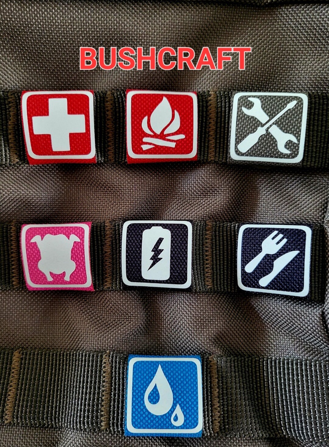 BUSHCRAFT Mollepatch Molle Stripe NEW Edition V2 - Etsy