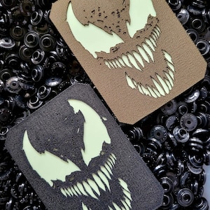 VENOM Patch Glow Tactical Upgrade Bushcraft Velcro - Etsy