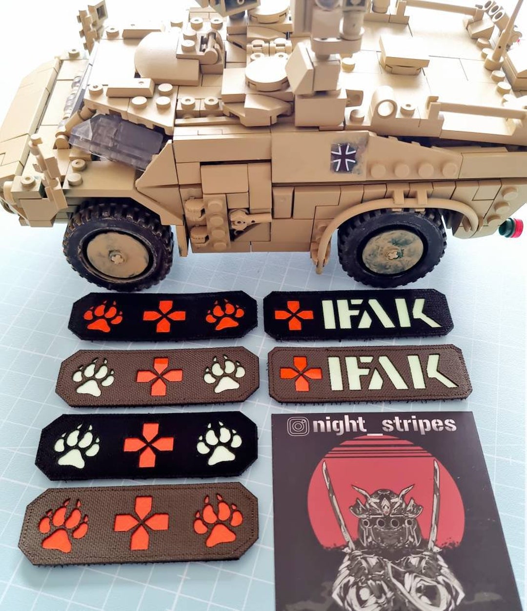 IFAK Patch 7.5 Cm Glow Reflective - Etsy