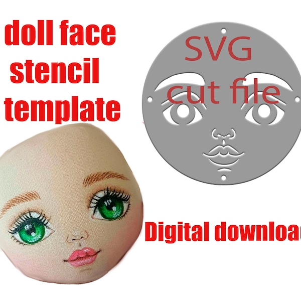 Rag Doll Face - Etsy