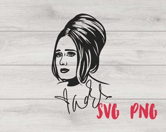 Adele Svg - Etsy