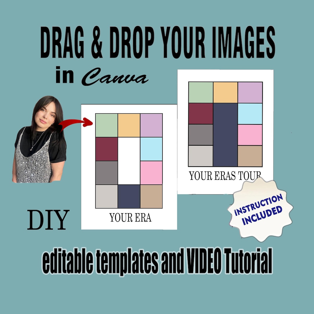 Eras Tour Poster Template Canva Editable - Etsy