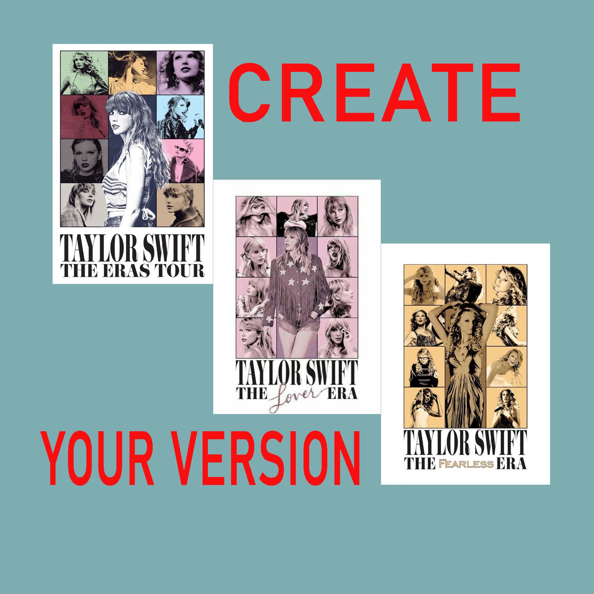 Eras Tour Poster Template Canva Editable - Etsy