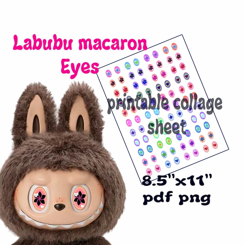 Labubu Box Template Printable - Etsy