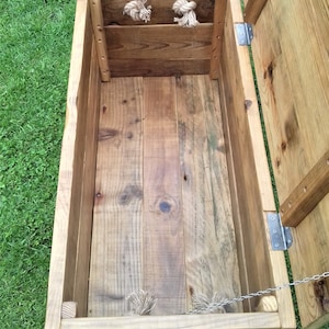 Rustic Wooden Storage Box - Custom Orders Taken - Blanket Box, Storage ...
