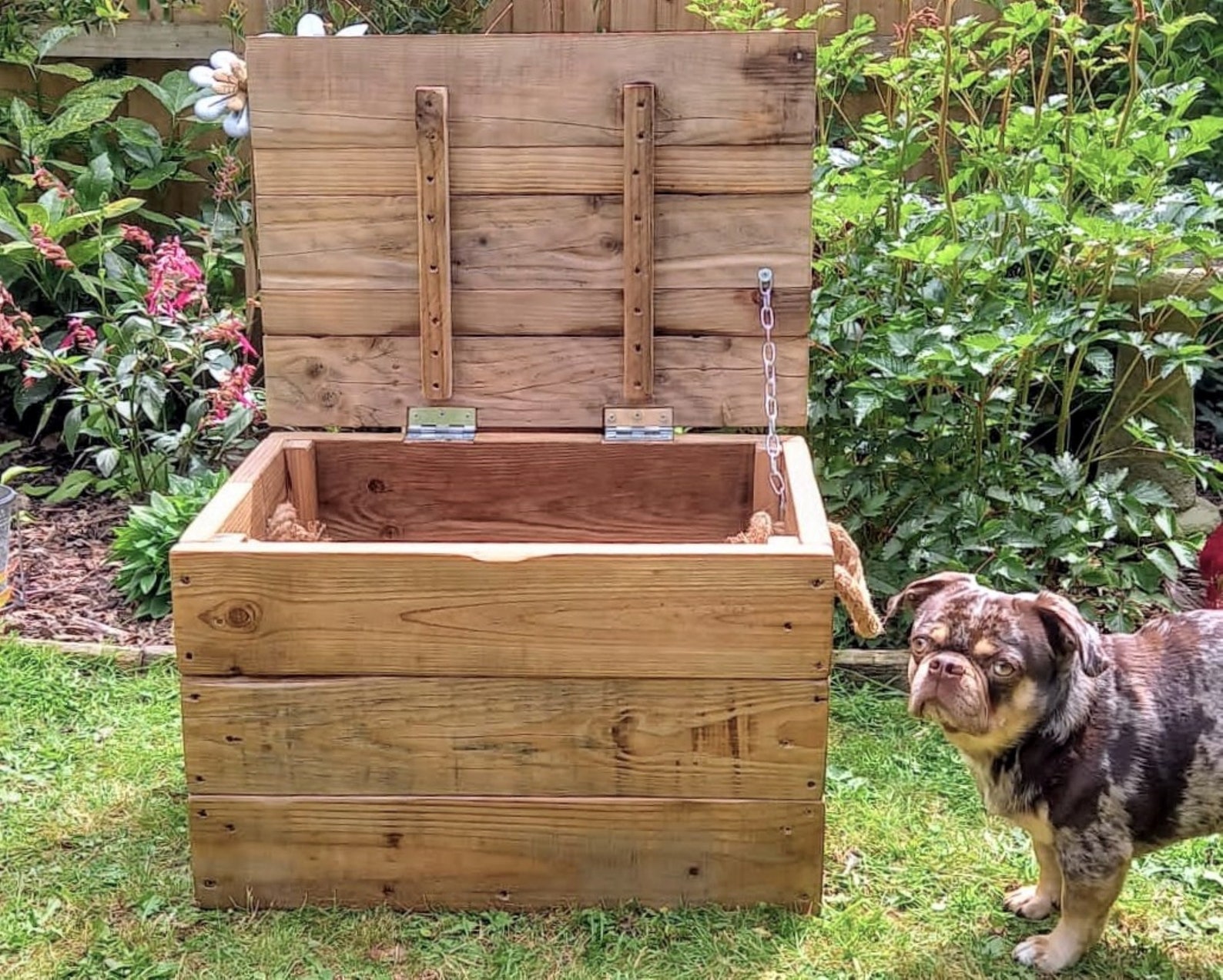 Rustic Reclaimed Wood Storage Box – Blanket Chest, Storage Bench - Etsy