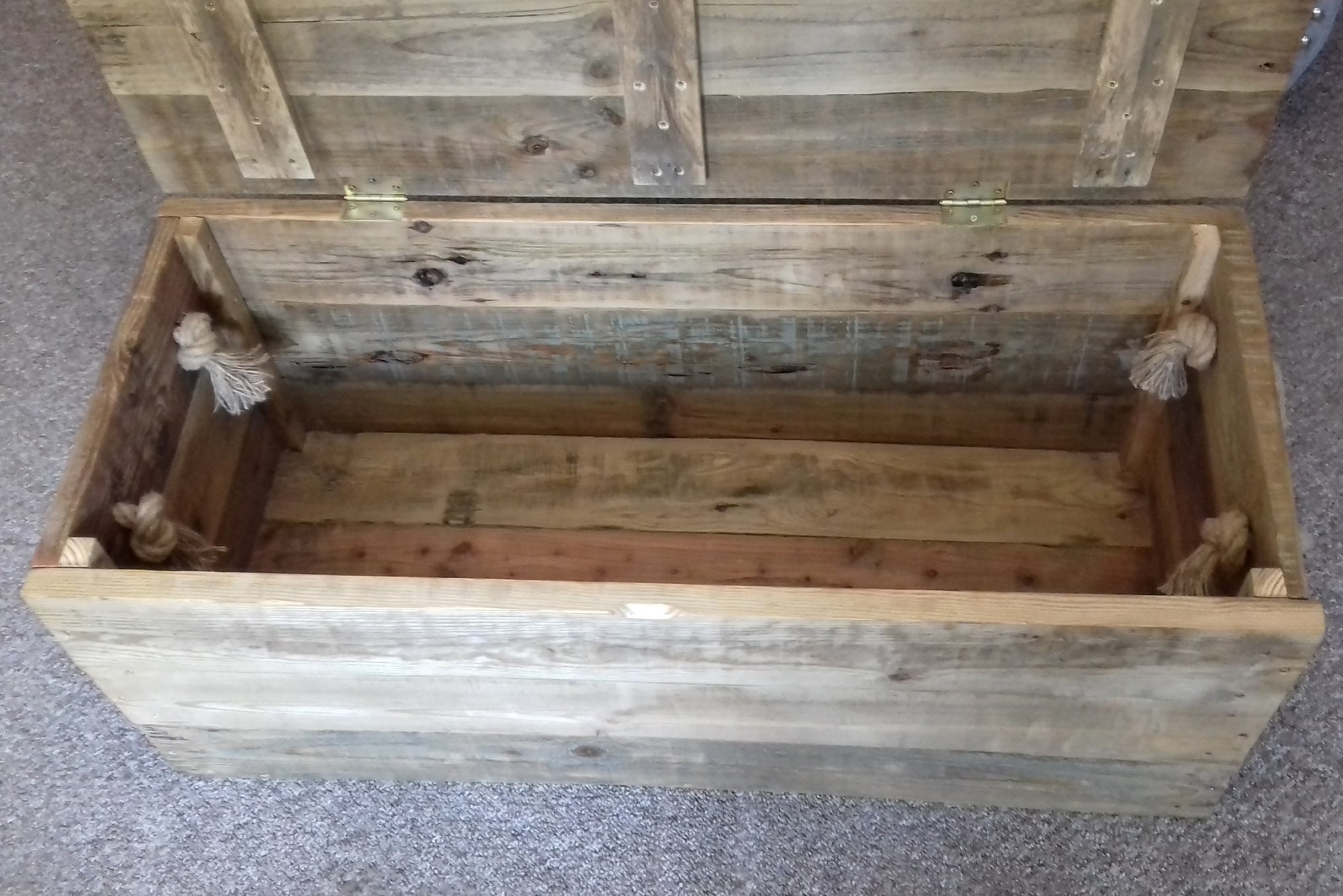 Rustic Wooden Storage Box Custom Orders Taken Blanket Box - Etsy UK