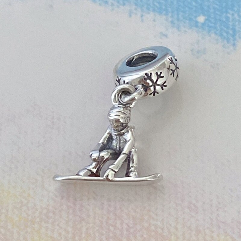 Ski Charm for Pandora - Etsy