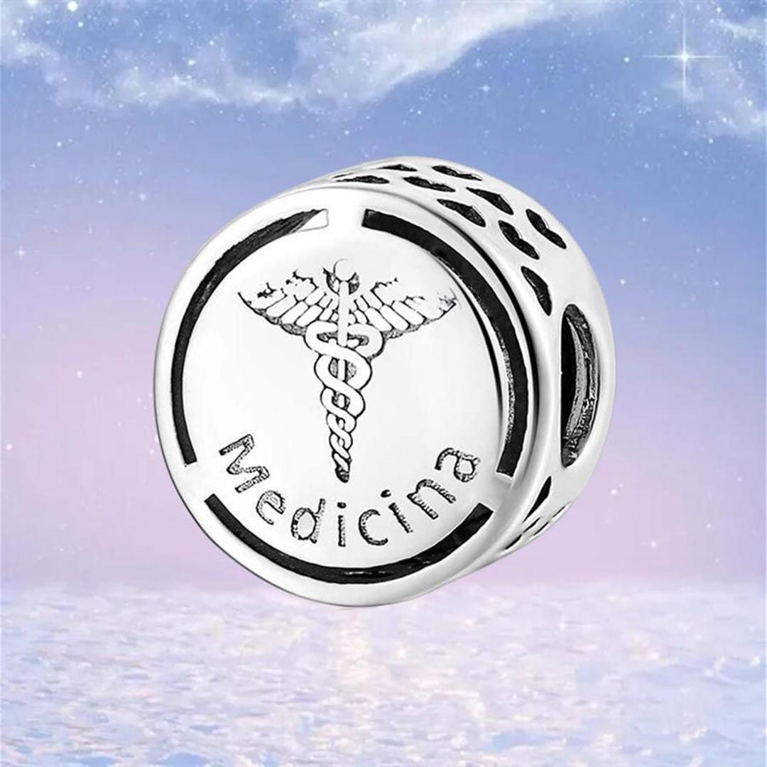 Medicine Charm,925 Sterling Silver Charms Fit Pandora Bracelet,necklace ...