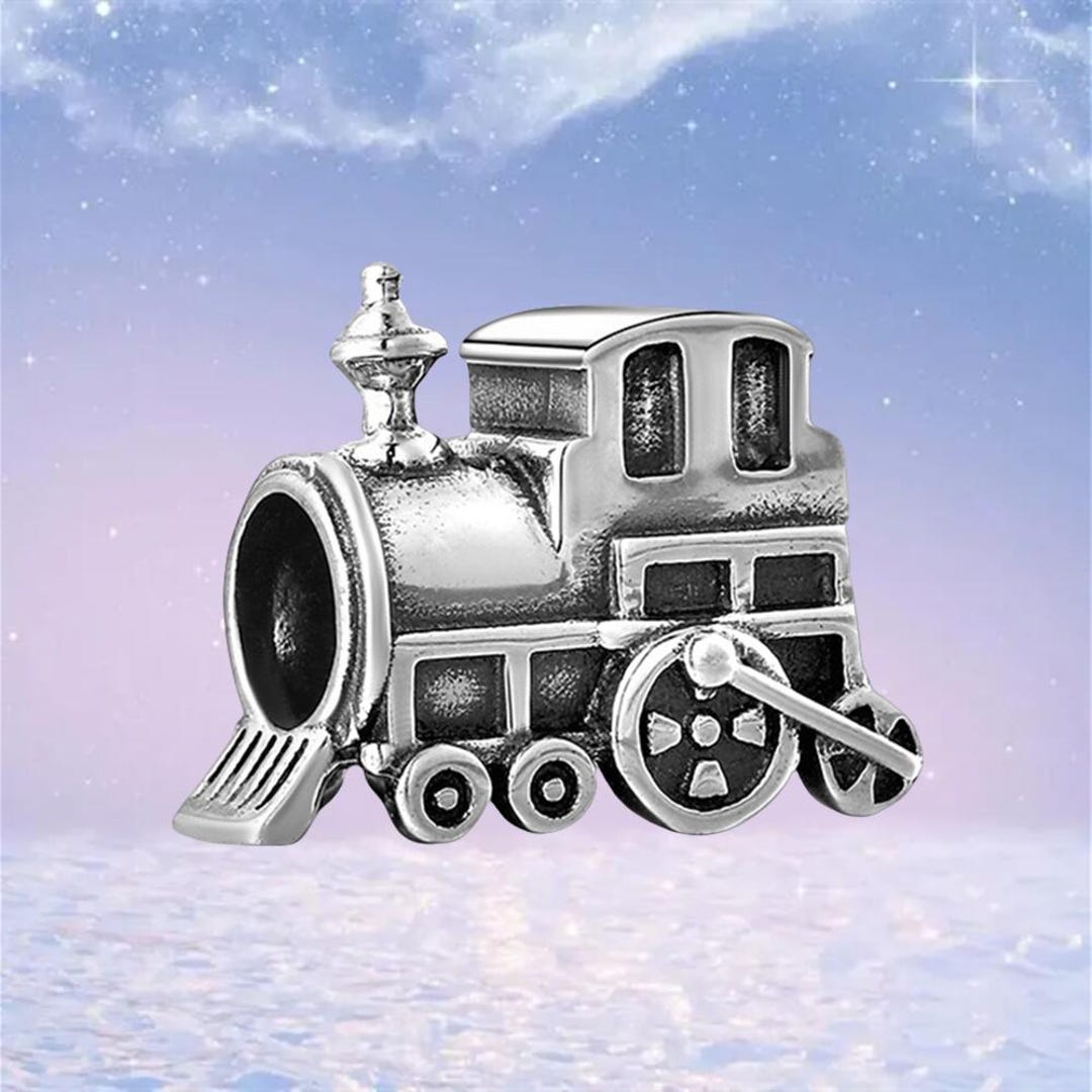 Train Charm,925 Sterling Silver Charms Fit Pandora Bracelet,necklace ...