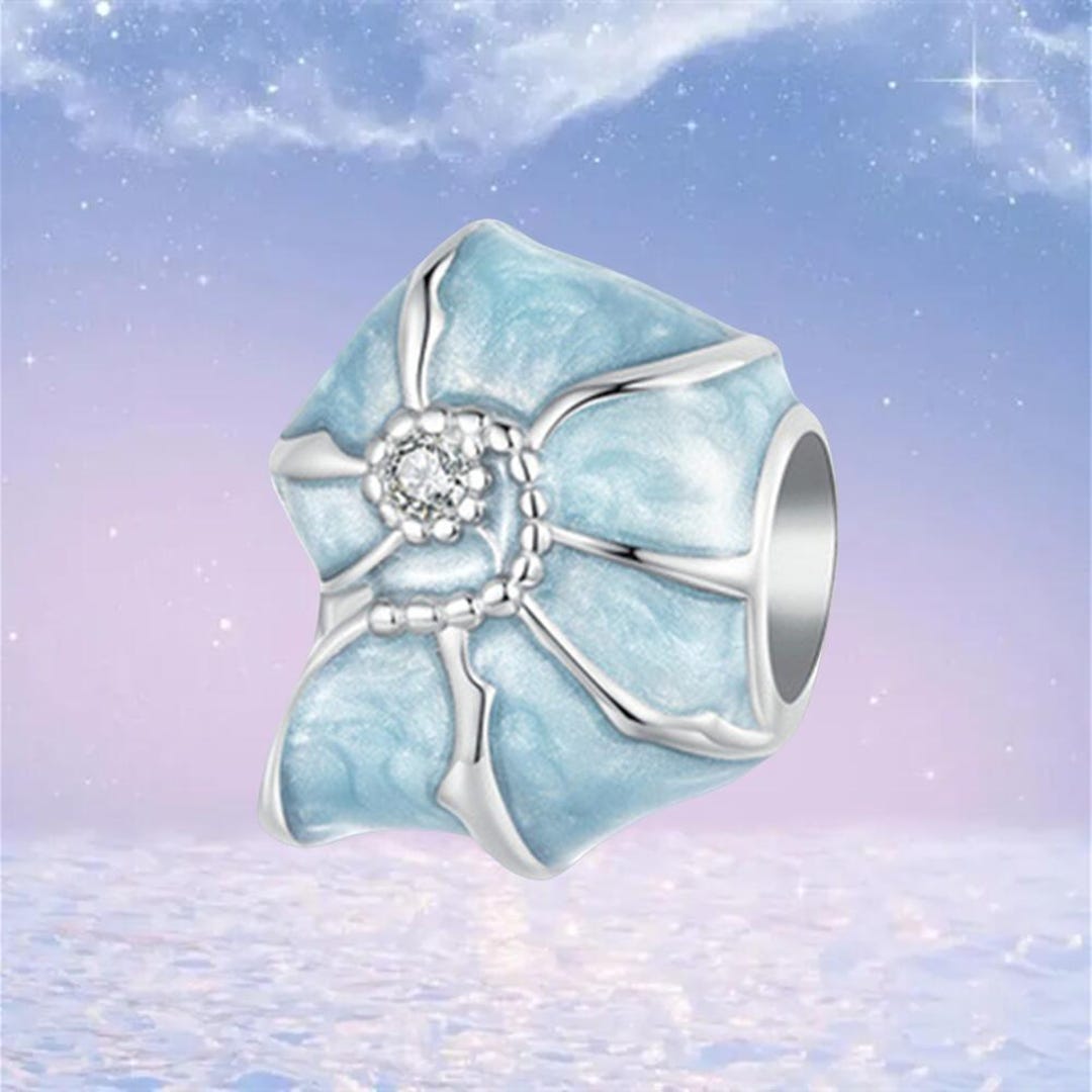 Blue Seashell Conch Charm,925 Sterling Silver Charms Fit Pandora ...