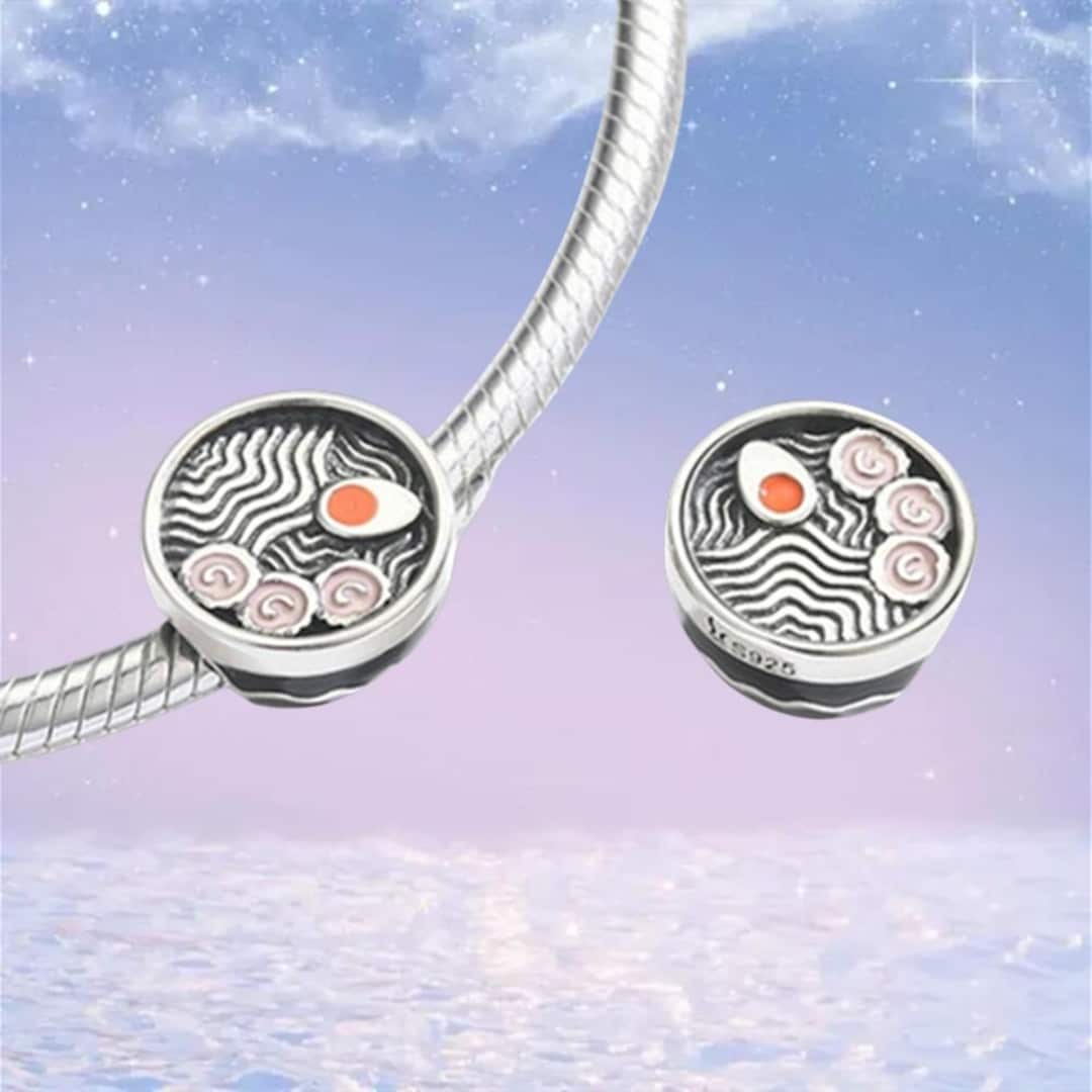 Japanese Ramen Charm,925 Sterling Silver Charms Fit Pandora Bracelet ...