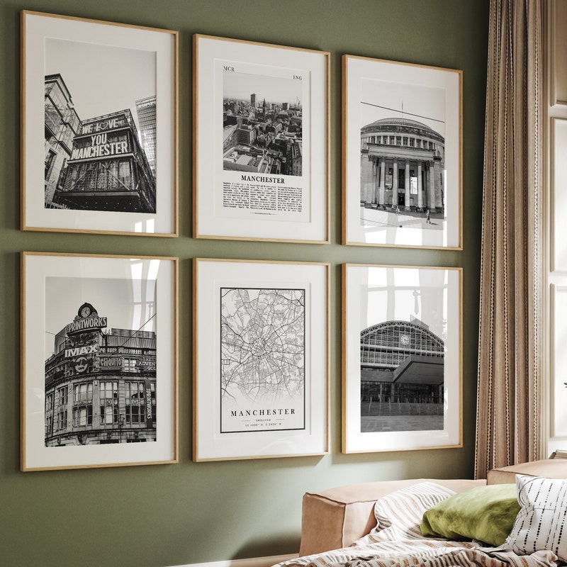 Manchester Print - Etsy UK