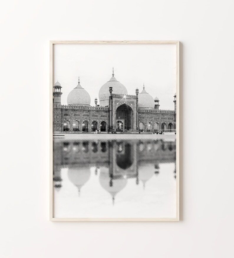 Pakistan Prints Pakistan Black and White Prints Set of 6 - Etsy