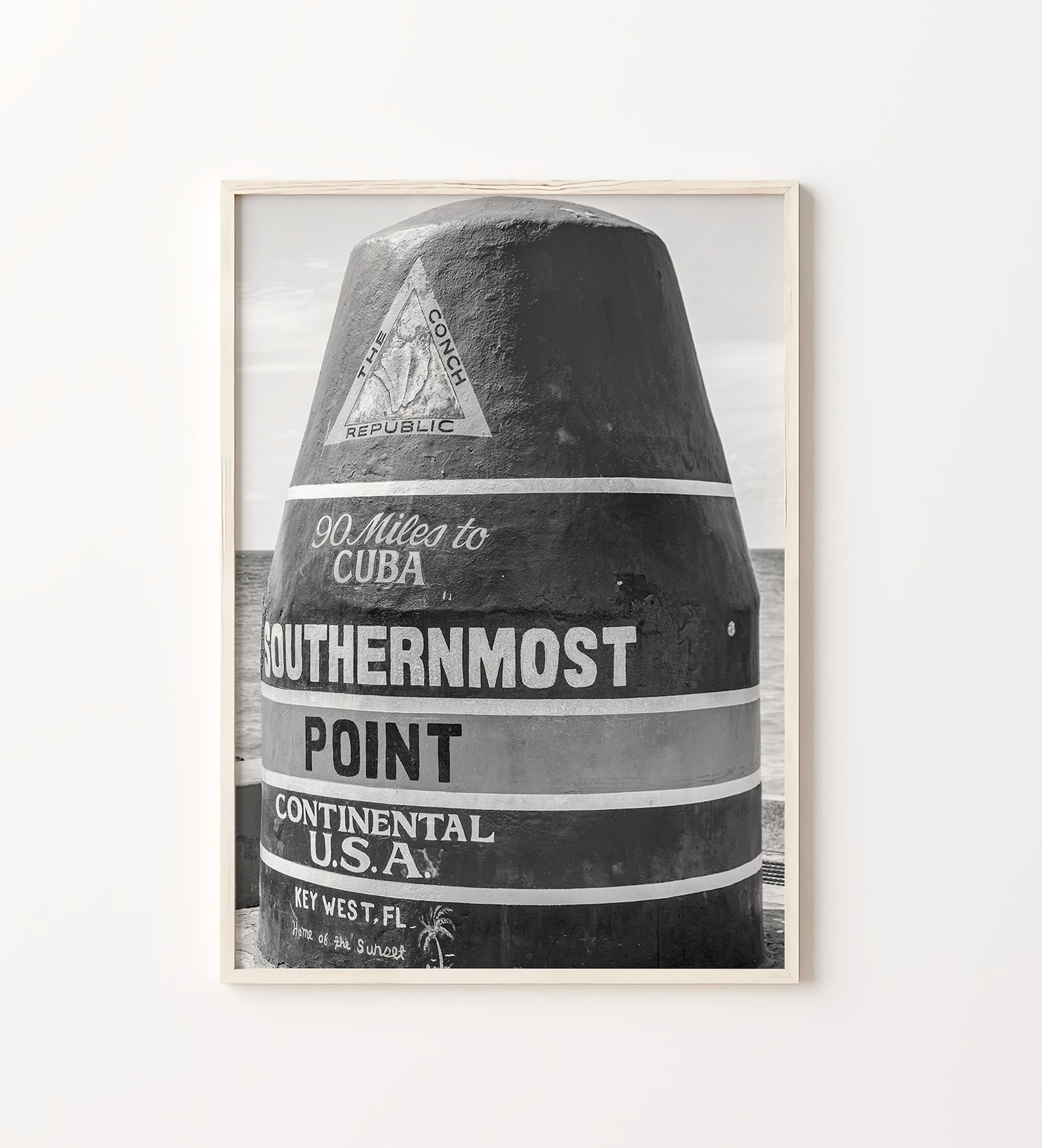 Key West City Prints Key West Black and White Prints Set of - Etsy