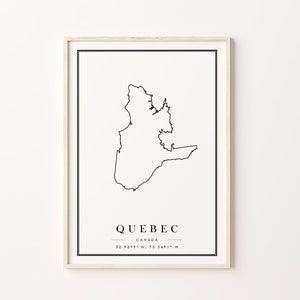 Quebec Prints, Quebec Black and White Prints Set of 6, Quebec Wall Art ...